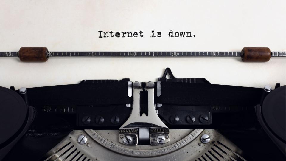 O que aconteceria com o mundo se a Internet parasse?